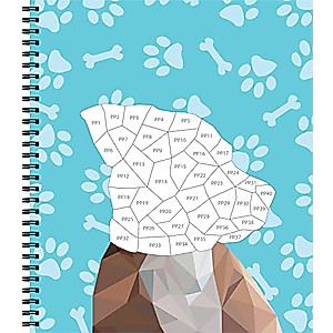 Brain Games - Sticker by Number: Puppies & Dogs - 2 Books in 1 (42 Images to Sticker)