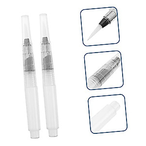 Suit 10pcs Paint Brushes Set Bulk Pencils Travel Set Pencils in Bulk Water Coloring Brush Set Refillable Flat Pen Writing Brush Water Brush Set of Brushes Colored Watercolor Brush