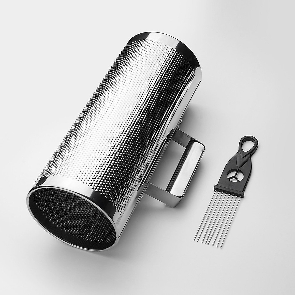 Metal Guiro 12"x 5" Stainless Steel with Scraper Latin Percussion Instrument,By Vangoa