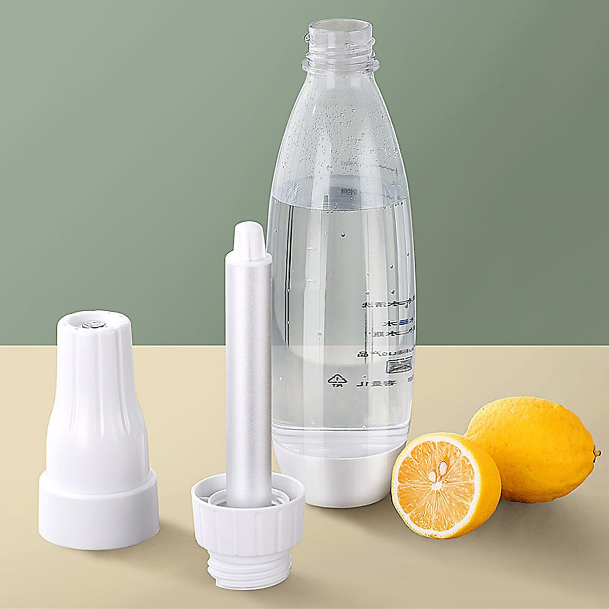 Tnfeeon Sparkling Water Maker Soda Streaming Machine for Carbonating, Fizzy Water Maker DIY Household Homemade for Home Party Restaurant