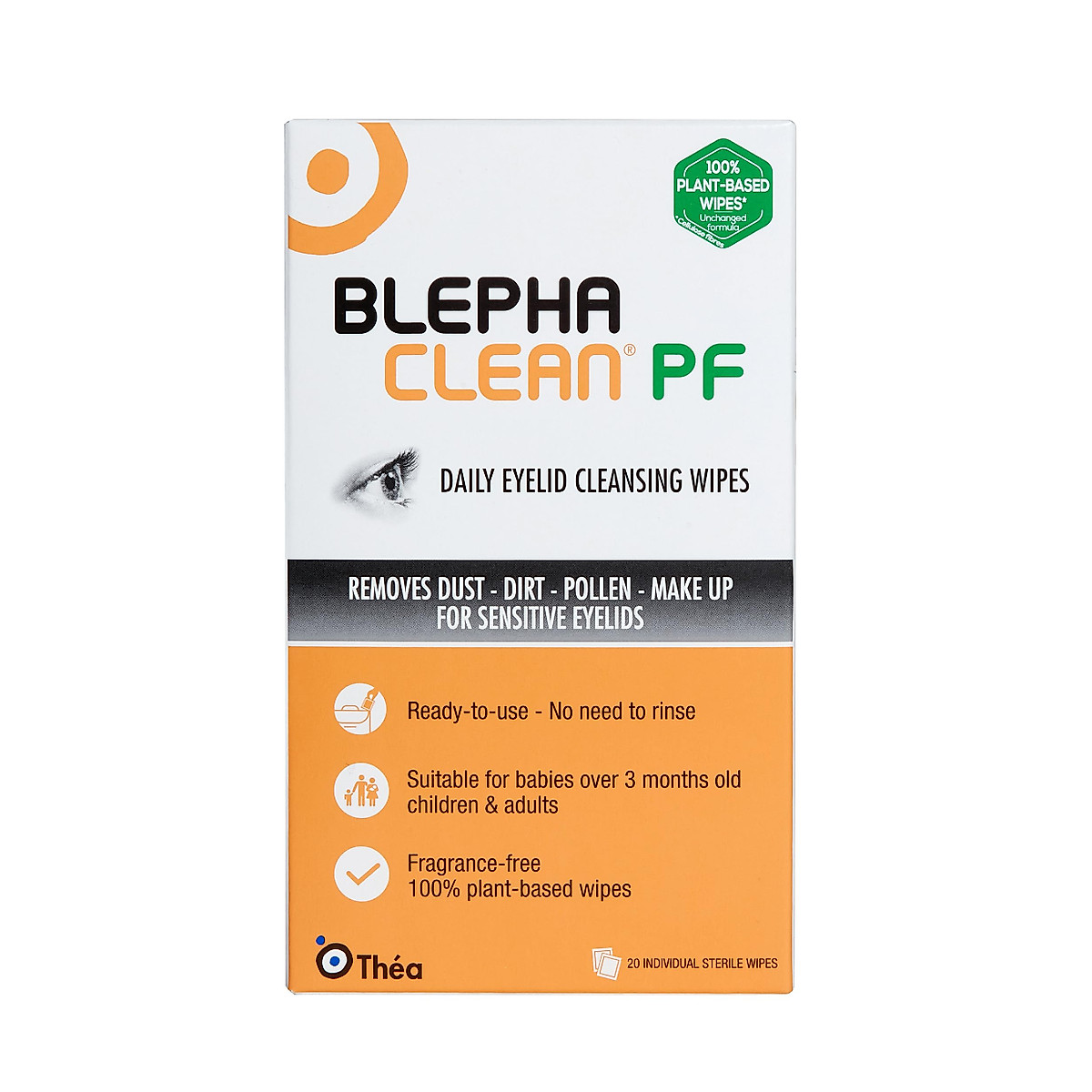 Blephaclean 60 Sterile Eyelid Wipes For Blepharitis Freepost