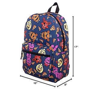 Five Nights At Freddy's Characters School Backpack, FNAF Chica Foxy Bonnie