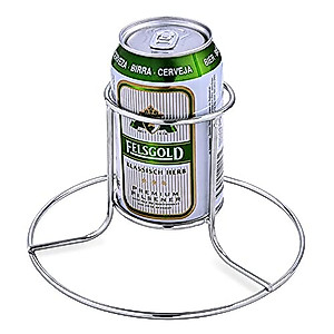 KAMaster Beer Can Chicken Holder for Grill and Smoker,More Higher to Holder - Beercan Chicken Rack Stainless Steel BBQ Roaster Rack for Grill Accessories Turkey Fryer Base Oven Rib Racks for Smoking