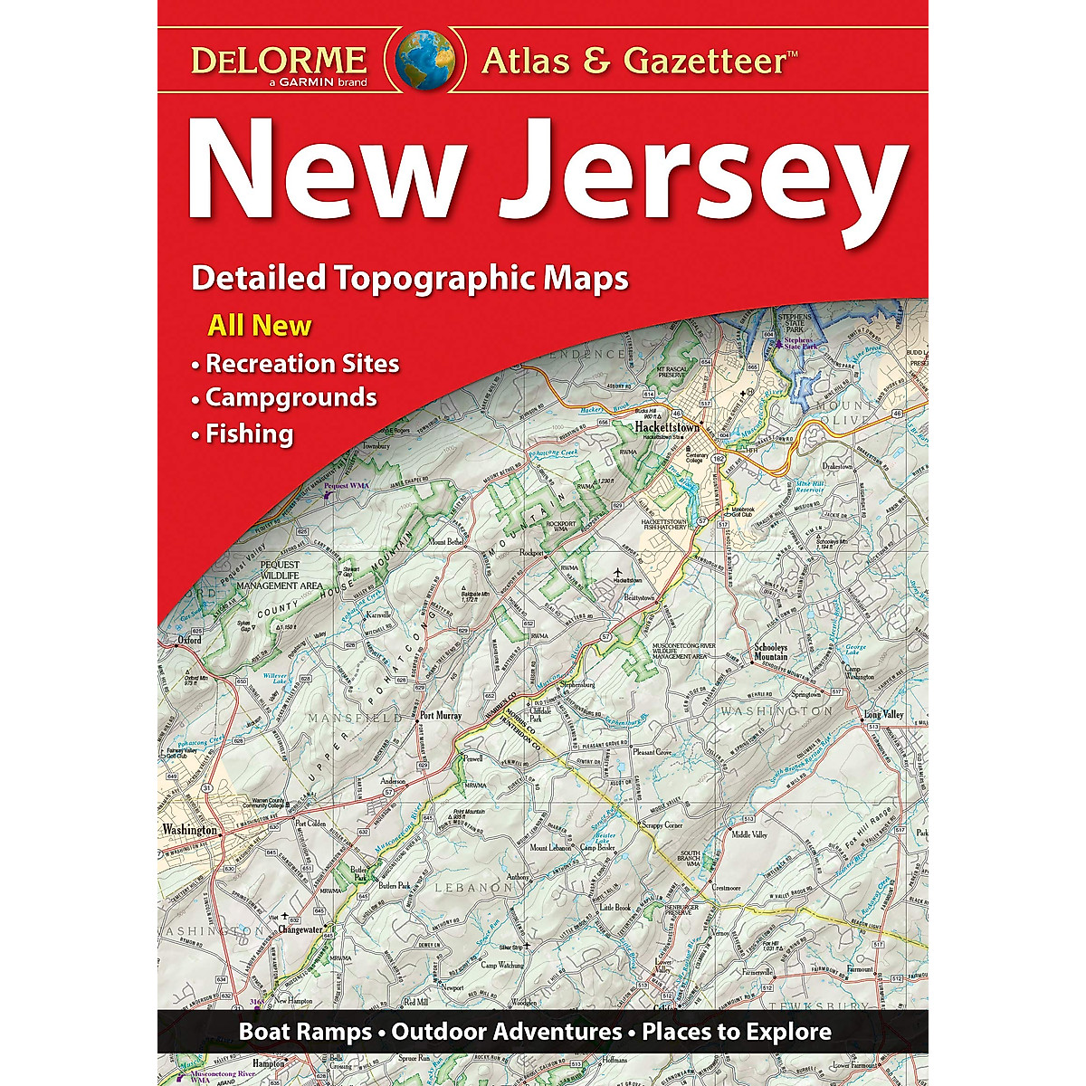 Delorme Atlas & Gazetteer: New Jersey