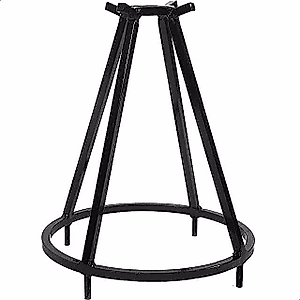TITM Fire Pit Log and Cooking Stand(Fits All Round, Square, Bottomed, and Bottomless Fire Pits)
