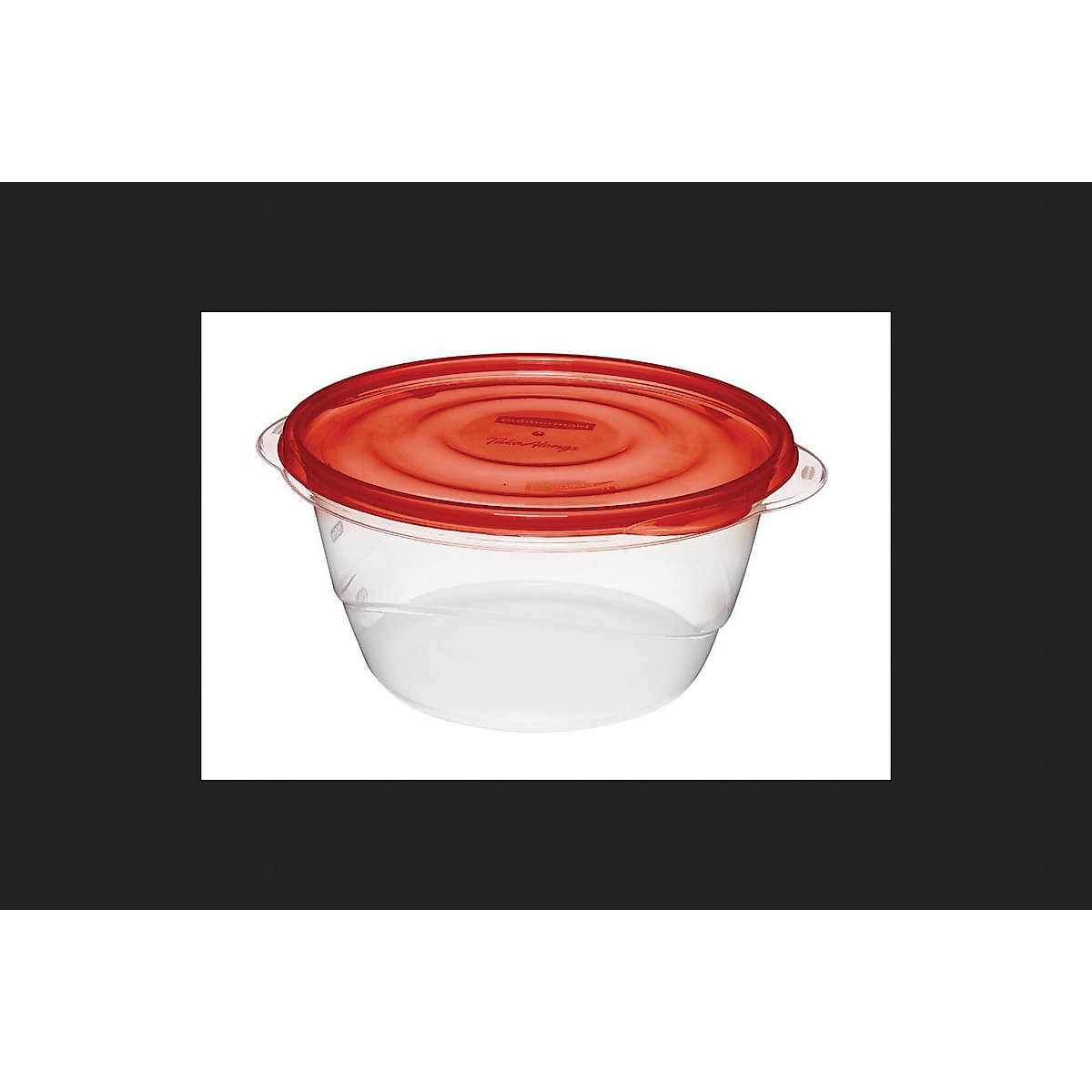 Rubbermaid Container Freezer 50 Oz Round Clear Base, Clear Lid 3 / Box