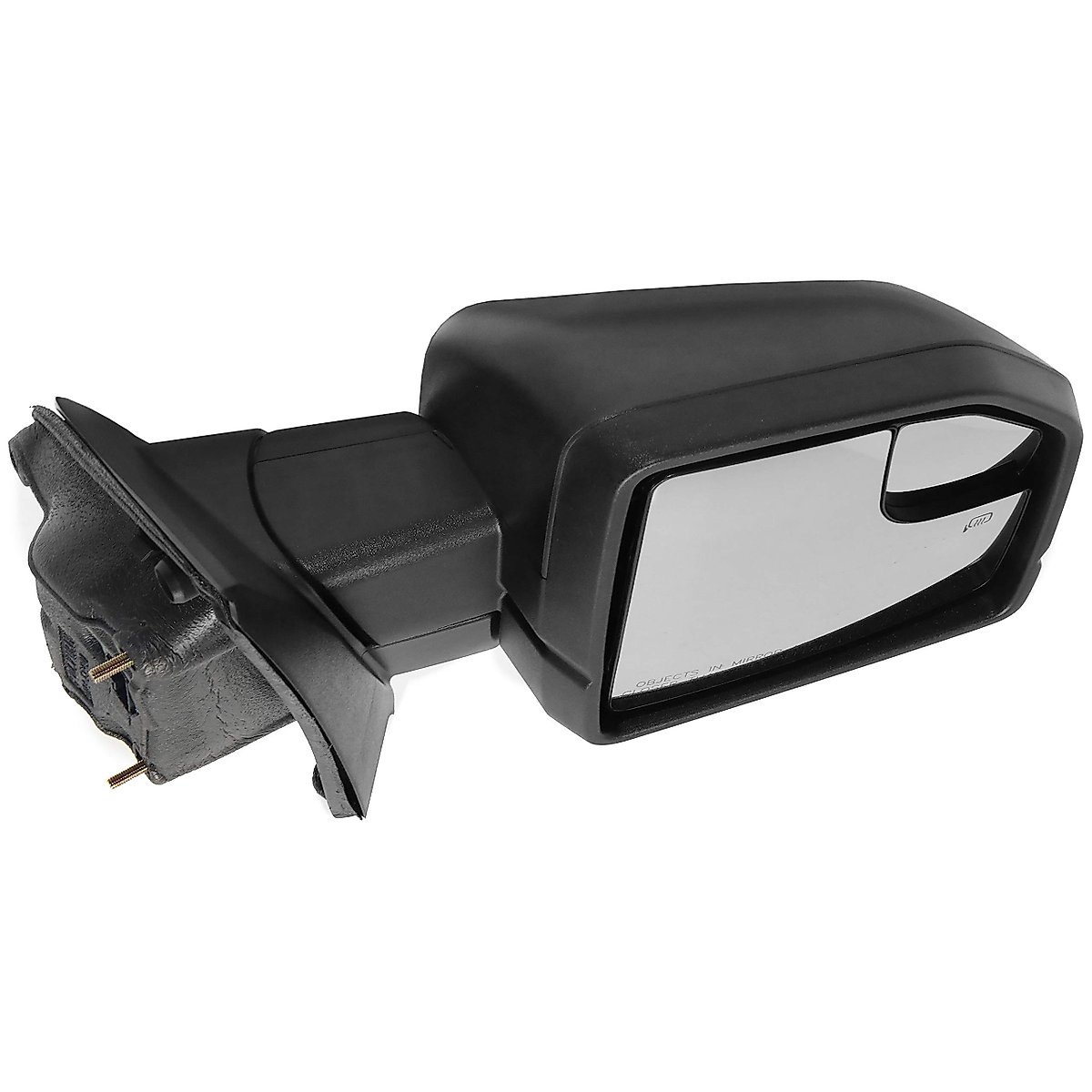Kool Vue Right Power Heated Mirrors for Ford F-150 2015-2018 Manual Fold With Signal Light, Spotter Glass & Puddle Lamp; Without Memory & Auto-Dimming Textured Standard Cab, Up To 02/26/18