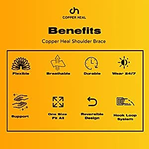 COPPER HEAL ANKLE Compression Sleeve (PAIR) - Highest Copper Infused Socks Arch Support Foot Swelling Achilles Tendon Joint Pain Plantar Fasciitis Sports Injury (L - pair)