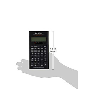 Texas Instruments BA II Plus Professional Financial Calculator IIBAPRO/CLM/1L1/D