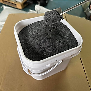 10 lbs Tumbler Media Grit,Rock Polishing Grit Media, Works with Any Rock Tumbler, Rock Polisher, Stone Polisher,Medium 180/220 Silicon Carbide Grit, Step 2 for Tumbling Stones