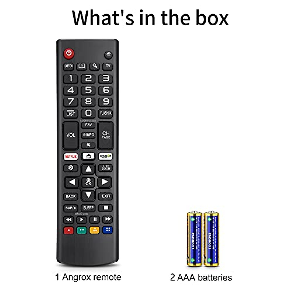 Universal Remote Control for LG Smart TV Remote Control All Models LCD LED 3D HDTV Smart TVs AKB75095307 AKB75375604 AKB74915305