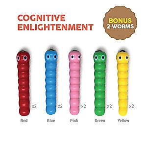 JOJO Fine Motor Skills Toy for Toddlers Montessori Wooden Toys Magnetic Bird Toy Set Woodpecker Catching Bug Game for Boy and Girl Early Preschool Learning Toys Educational Gift 2 3 4 5 Years Old