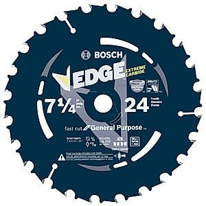 Bosch DCB724B3 3 pc. 7-1/4 In. 24 Tooth Edge Circular Saw Blades for Framing