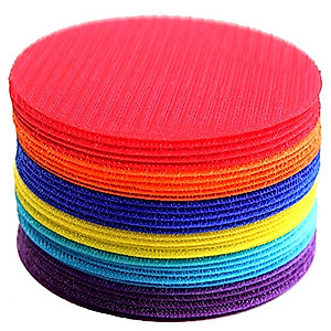 Carpet Markers 5" for Kids, Multicolor Spot Circle Markers for Classroom Teachers, Preschool and Kindergarten (30 Packs of Circle)