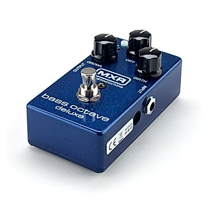 MXR M288 Bass Octave Deluxe Pedal with 9V Power Supply and a Pair of Patch Cables