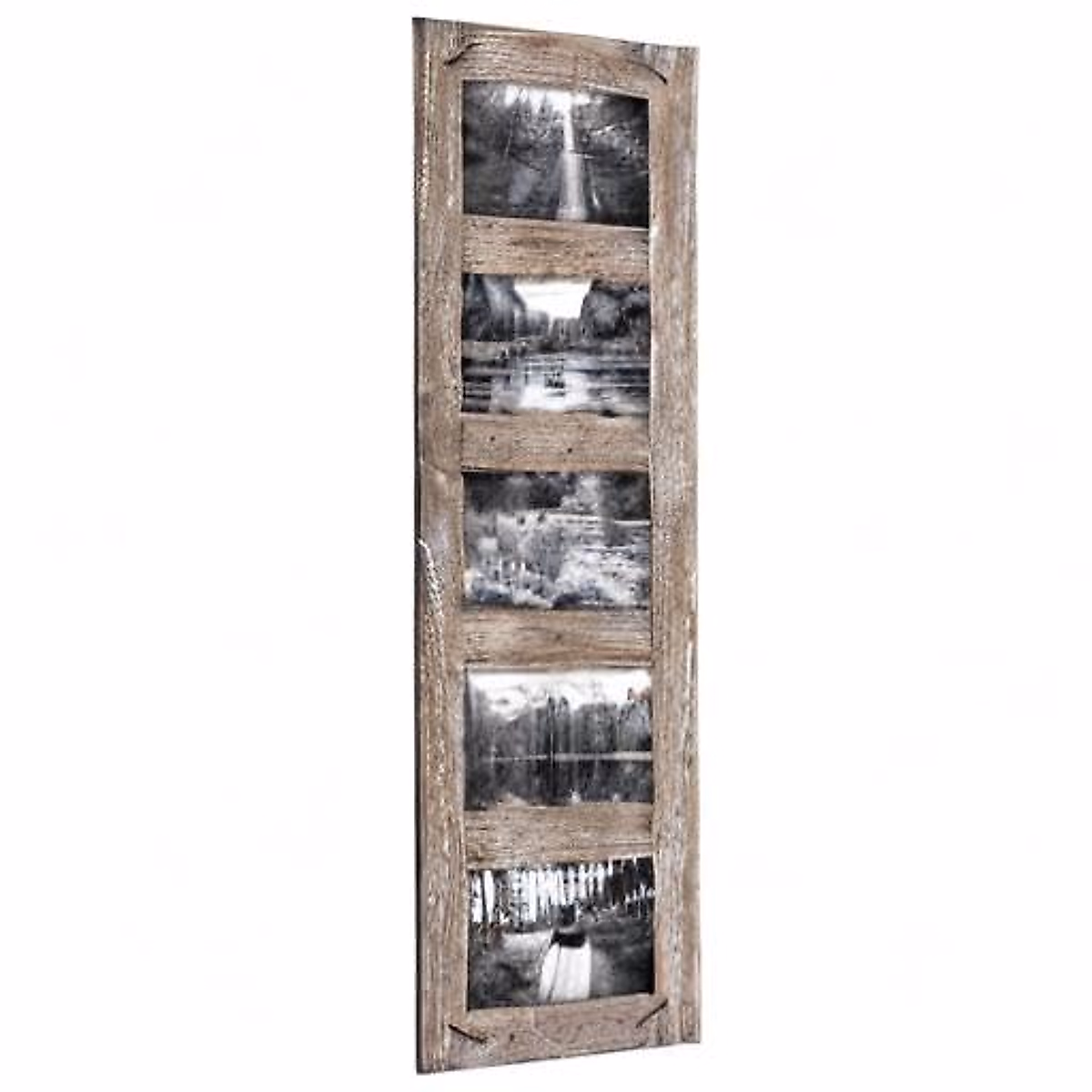 Foreside Home & Garden FFRD06187 4X6 Five Photo Weathered Wood Frame