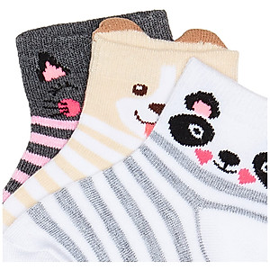 Cherokee Little Girls 12 Pack Shorty Socks