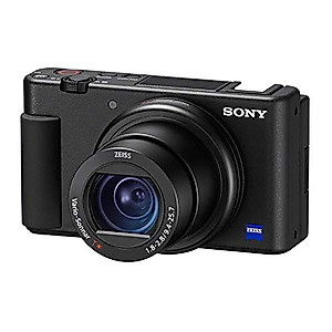 Sony ZV-1 Digital Camera with Vlogger Accessory Kit (4 Items)