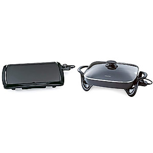 Presto Electric Griddle (07047) and Skillet (06852) Bundle
