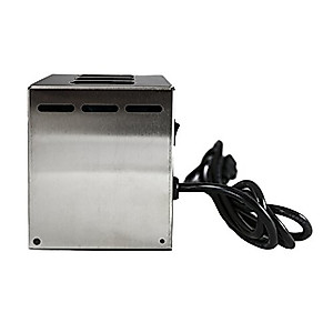 OneGrill 4PM08 Heavy Duty Stainless Steel Grill Rotisserie Motor - Electric 27 Watt 110/120 Volt - 200 in./lbs. Stall Torque - 5/16 Inch Square Drive - All Metal Commercial Grade Geartrain