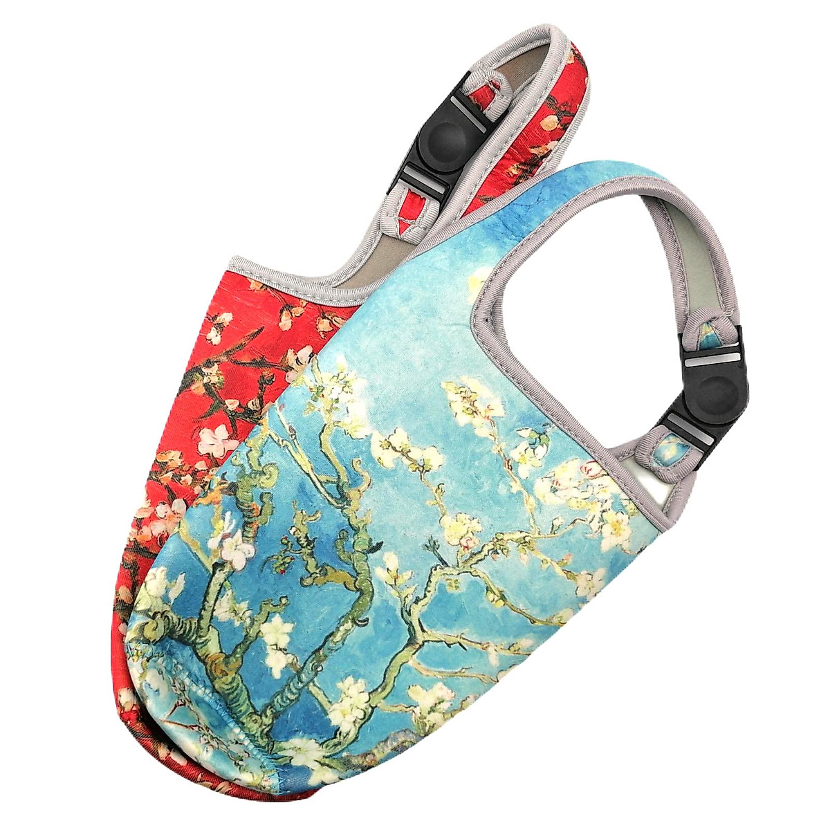 ZHU IN SY 2 Pack Tumbler Carrier Holder Pouch for All 30oz Stainless Steel Travel Insulated Coffee Mug, Neoprene Sleeve with Carrying Handle, Portable, Protective, Reusable (C)