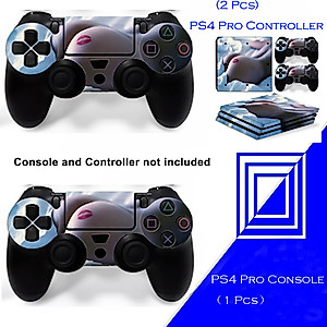 PS4 Pro skin vinyl decal cover for PS4 Pro Console and Controllers Playstation 4 Pro Skin for Console and Controllers