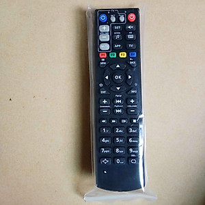 ANEBEST Black Original Replacement Remote Control forMAG 250 254 255 256 257 275 349 350 351 352 Linux IPTV Set Top Box