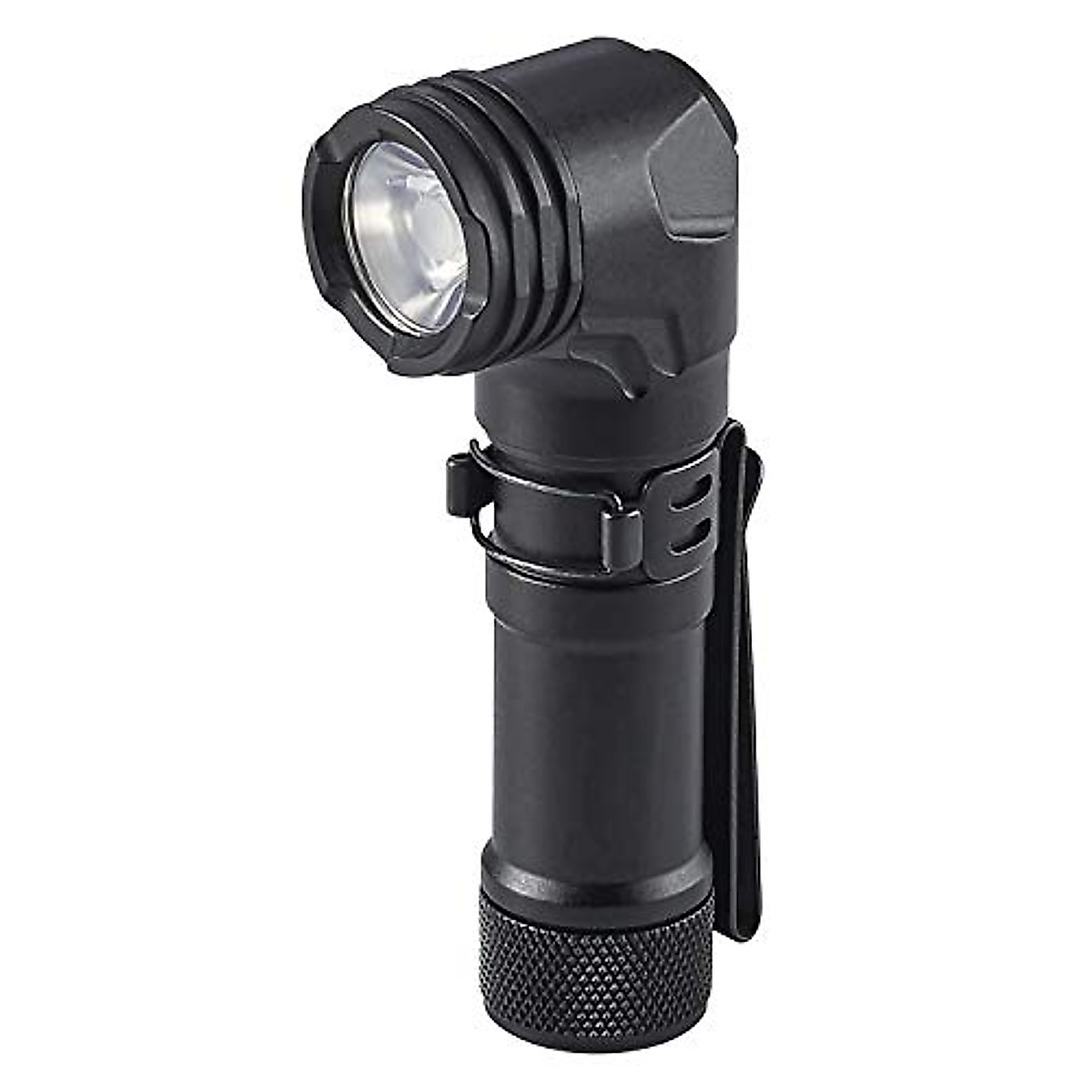 Streamlight 88087 ProTac 90 300-Lumen Multi-Fuel Right Angle Tactical Flashlight with one CR123A Lithium & one AA Alkaline Battery & Nylon Holster, Black, Clamshell Packaged