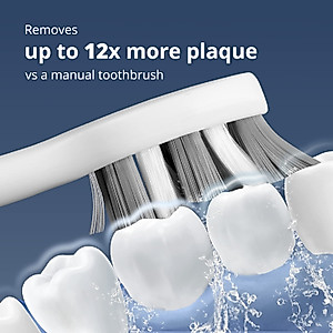 usmile Electric Toothbrush, Sonic Electric Toothbrush with Smart 3D Display, 4 Modes and 3 Intensities, Built-in Timer, U3 Black