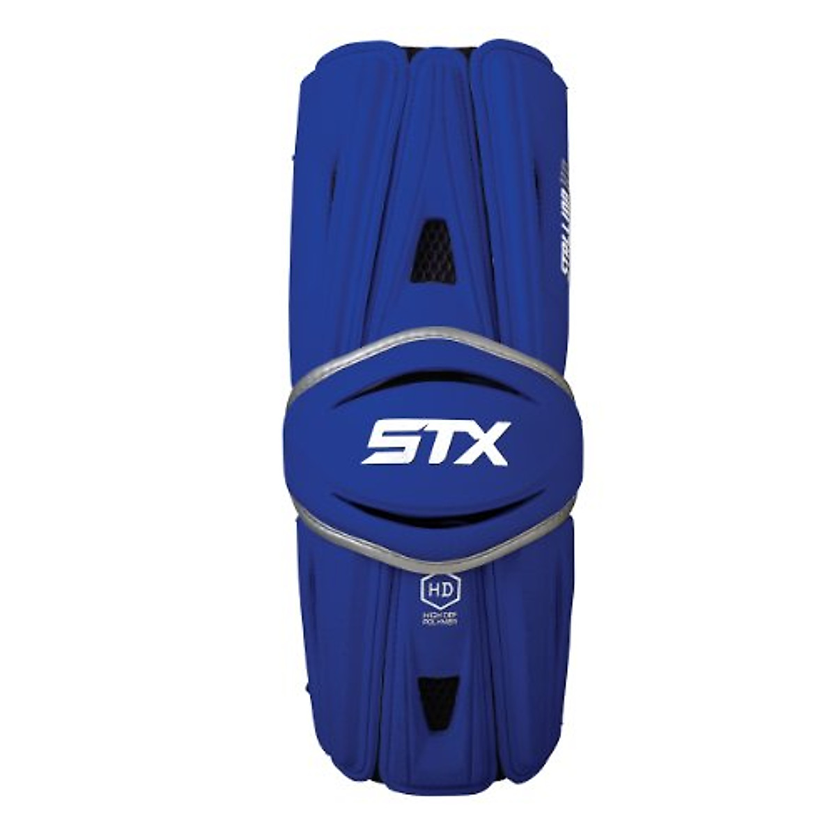 STX Lacrosse Stallion HD Arm Guards, Royal, Large