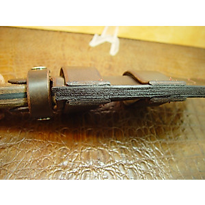 Custom Made Ontario Rat 5 Horizontal Knife Sheath Made Out of 9 oz. Leather.