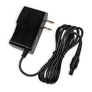 HQRP AC Adapter Power Cord Charger Works with Philips Norelco HQ8505 HQ-8505 272217190075 S3310 CRP136 BT9285 Replacement Plus Cleaning Brush