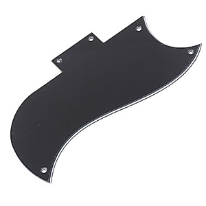 Pickguard for SG 3-ply Black 2-Humbucking 5 Holes Guitar Pickguard