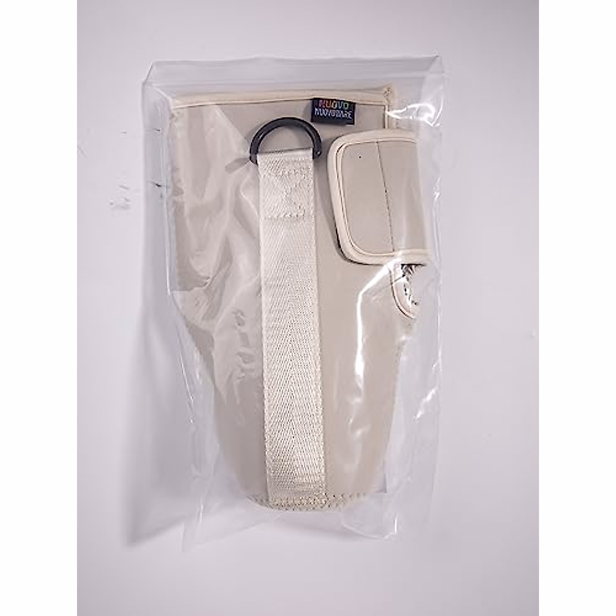 Nuovoware Water Bottle Carrier Bag Fits Stanley Quencher H2.0, 40OZ Bottle Pouch Holder with Adjustable Shoulder Strap, Neoprene Water Bottle Holder for Hiking Travelling Camping, Rose Quartz Color