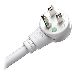 TRIPP LITE Hospital-Grade Surge Protector Medical Power Strip, 6 Outlets, Right-Angle NEMA 5-15PHG Plug, 10 Foot / 3M Cord, 1050 Joule Protection (SPS610HGRA)