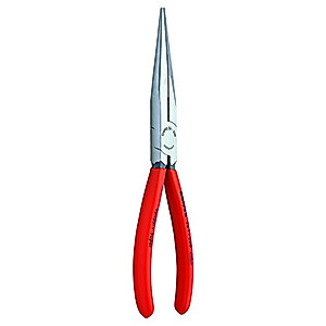 KNIPEX Tools 00 20 08 US1 Long Nose, Diagonal Cutter, and Alligator Pliers 3-Piece Tool Set, Red (Packaging May Vary)