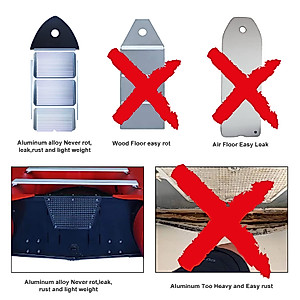 Seangles Inflatable Dinghy Boat with Aluminum Floor and Aluminum Transom - Inflatable Boat for Adults Heavy Duty - USCG Approved