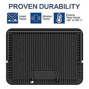 MORSEN 300W LED Flood Light, 30000lm Super Bright Security Lights, UL Certificated Plug, IP66 Waterproof Outdoor Flood Light, 5000K Daylight White Floodlight for Yard, Garden, Garages