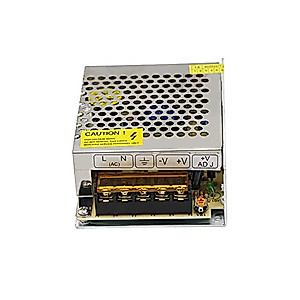 5V 5A Power Supply,25W Universal Regulated Switching Power Converter Adapter Transformer for LED Strip Light,Probe Signal Lamp,CCTV, Radio, Computer Project