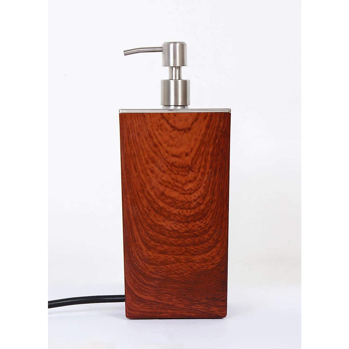 DERMALOGIC Massage Oil Warmer for Pro Spa Massage, Home Lotion Warmer with Aluminum Bottle Pump Set, Plug-in Oil Heater Beauty Salon Treatment Equipment