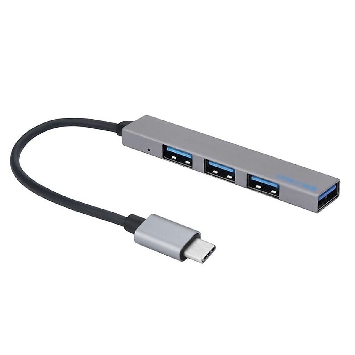 SHYPT Type-C to 4 USB Hub Expander Thin Mini Portable 4-Port USB 2.0 Hub USB Power Interface Laptop Tablet Comput