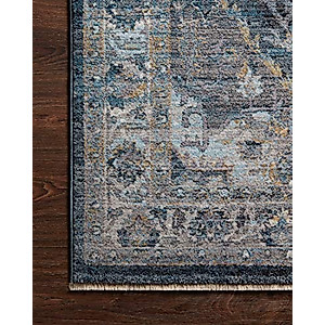 Loloi II Samra SAM-01 Denim Transitional Area Rug 7'-10" x 10'