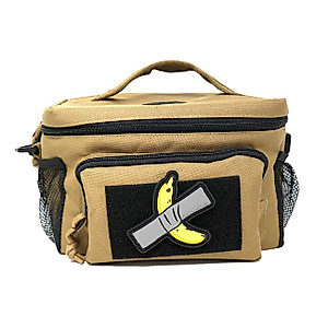 Tactical Lunch Bag PVC Patch Bundle - 3 Great Hook and Loop Patches for Lunch Bags