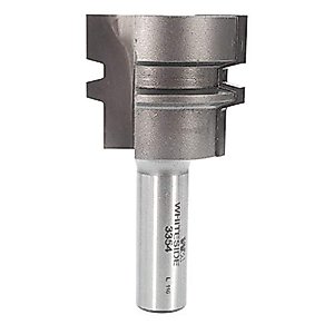 Whiteside Router Bits 3354 Standard Glue Joint Bit with 1-1/2-Inch Large Diameter and 1/2-Inch to 1-1/4-Inch Cutting Length