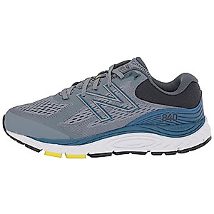 New Balance Men's M840LB5 Running Shoe, Ocean Grey/Oxygen Blue, 10 Wide