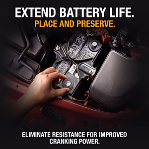 NOCO NCP2 MC303 Oil-Based Battery Terminal Protectors, Anti-Corrosion Washers, and Battery Corrosion Pads (Pack of 2)