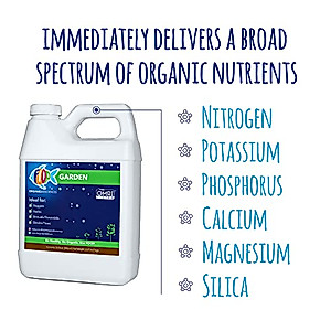 FOOP Garden: Organic Plant Nutrients for Veggies, Herbs, Annuals, Perennials, Trees, Shrubs | Contains Nitrogen, Phosphorus, Potassium, Calcium, Magnesium, Silica, Mycorrhizae, Microbes (32oz)