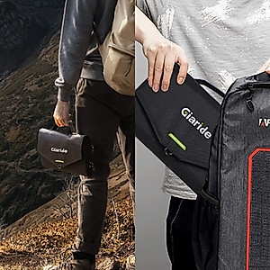 GIARIDE Foldable Solar Panel USB/DC Solar Panel Charger 18V Portable Solar Panel 80W for Laptop Solar Battery Charger for Camping Portable Solar Panels for Rv Portable Solar Charger for Car Battery