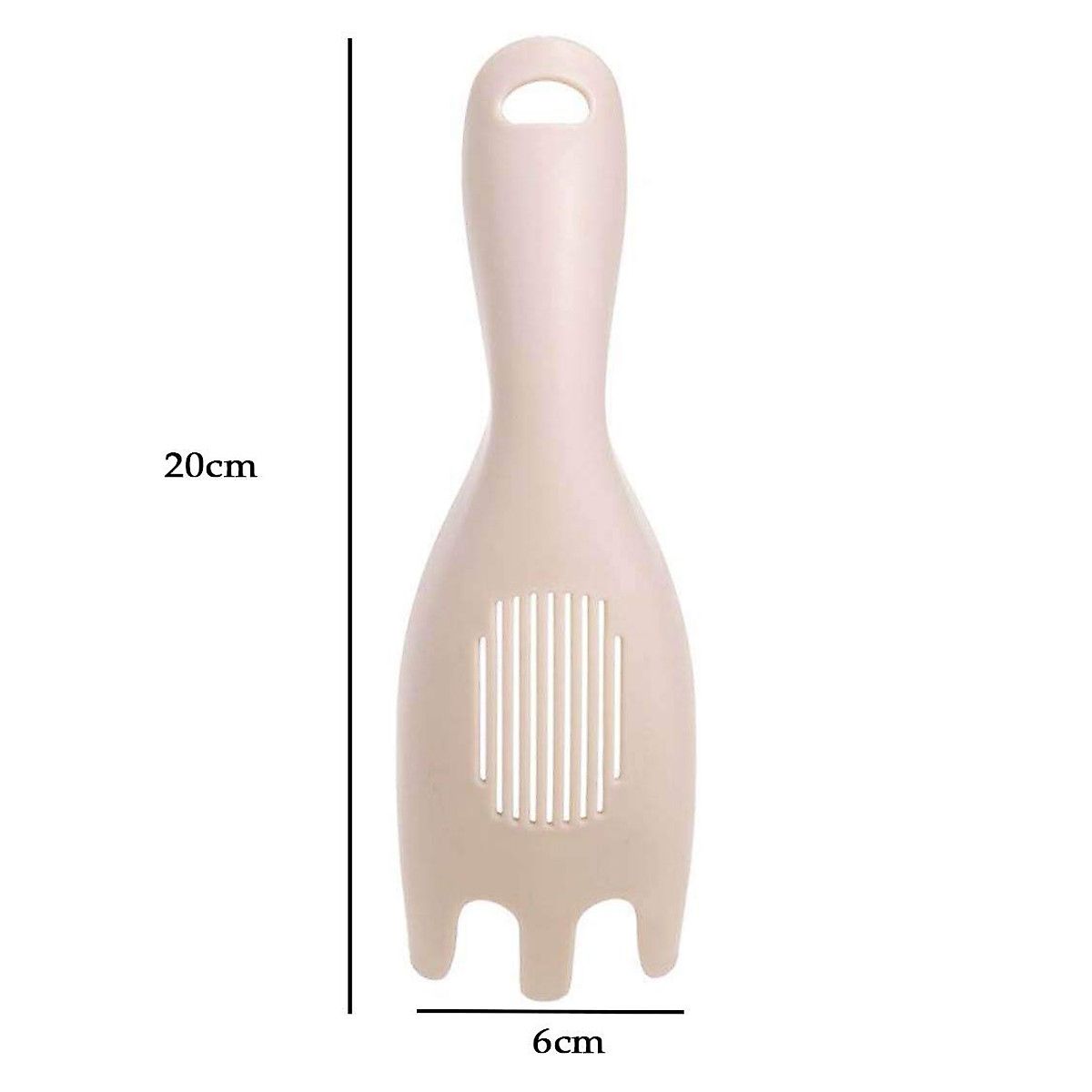 SUODAO Rice Grain Drainer,Useful Cooking Kitchen Tool Separate Beans Rice Colander Filter Rice Washer Strainer Clip(4PCS White)