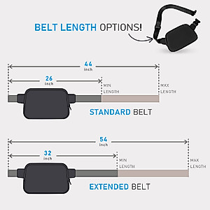 ZORFIN Fanny Packs for Women, Fashion Belt Bag with Adjustable Strap Small Waist Bag Hip Bum Bag Crossbody Bags for Travel Workout Running Hiking (Yellow)